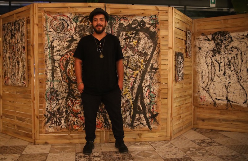 “L’imperfezione” dell’asfalto su juta di Francesco Patanè all’Art ...